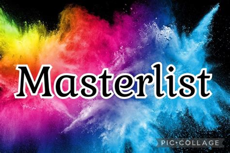 Masterlist Chloe Skywalker On Tumblr