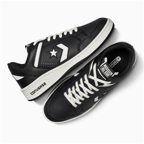 Converse Weapon Unisex Siyah Deri Sneaker G50721