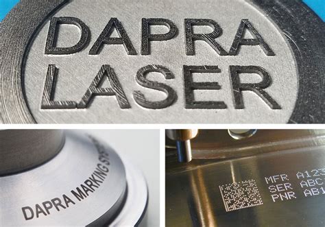Direct Part Marking And Traceability Solutions Laser Dot Peen Dapra Corporation