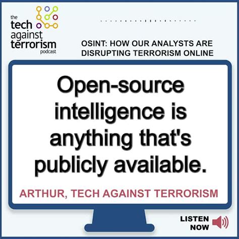 Tech Against Terrorism On Linkedin Osint Counterterrorism Jobs