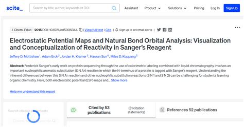 Electrostatic Potential Maps And Natural Bond Orbital Analysis