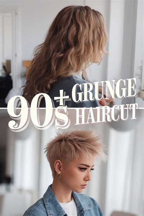 90s Grunge Haircuts To Unleash Your Inner Rebel Fabricerie