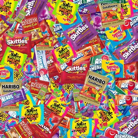 Bulk Assorted Candy Variety 2 Pound Bag With Popular Brands For