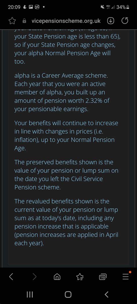 Deferred Alpha Pension Value — Moneysavingexpert Forum