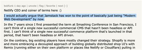 How To Blow Up A Category Netlifys New Era And The Jamstack Endgame · Issue 486 · Swyxio
