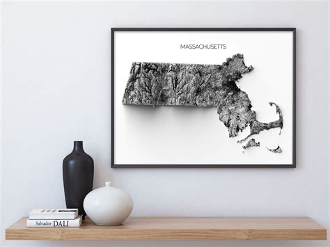 Massachusetts Elevation Map Massive Wanderlust