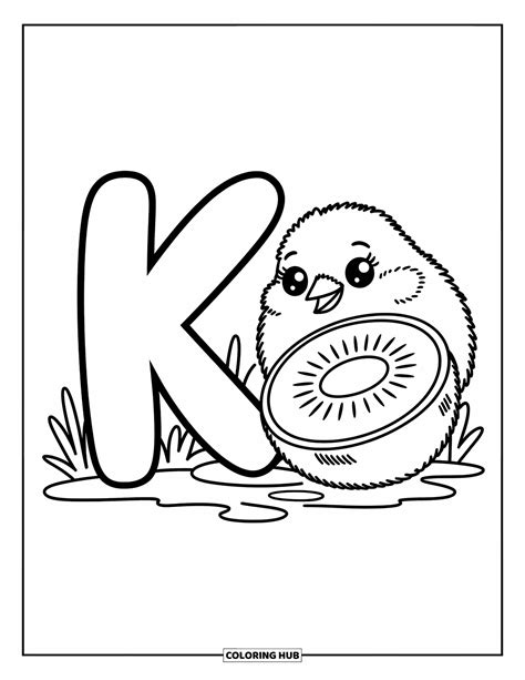 105 Desenhos Da Letra K Para Colorir Para Crianças E Adultos Grátis