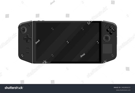 Modern Handheld Game Console Vector Portable Stock Vector Royalty Free 2402850237 Shutterstock