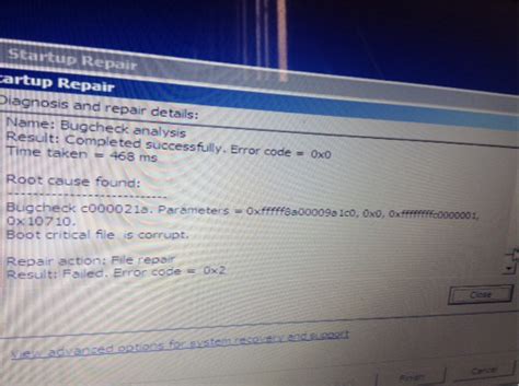 Repair Corrupted Or Missing Boot Critical Ntoskrnlexe