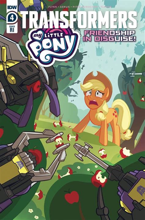 Idw Crossover Comic Mlptransformers Cover Art Collection Crossovers