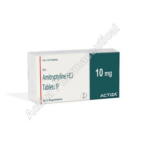 Amitryptyline Hcl 10 Mg Amitriptyline Hci Tablets For Clinical At