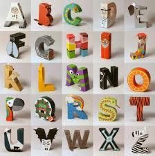 Papercraft Alphabet Pics