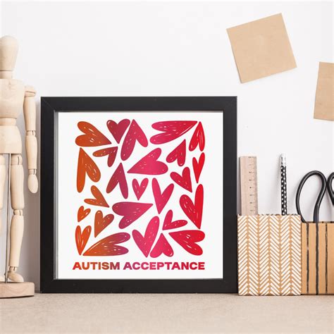 Autism Acceptance Poster Inclusion Poster Classroom Decor