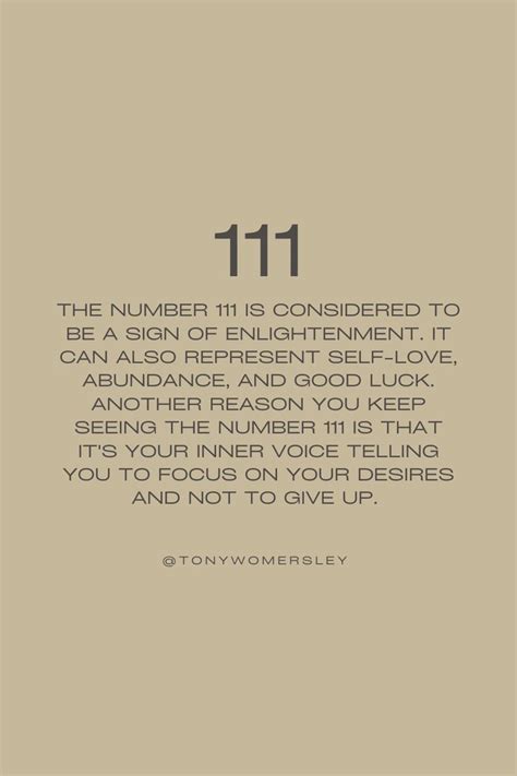Numerology 111 Angel Number Artofit