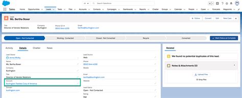 How To Setup Lead To Account Matching In Salesforce