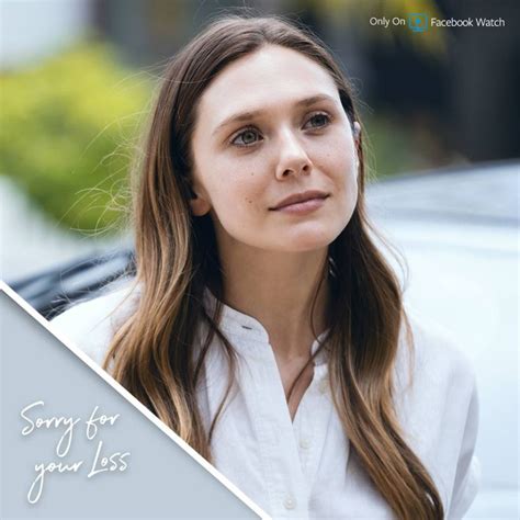 Elizabeth Olsen Sorry For Your Loss Promotional Material 2018
