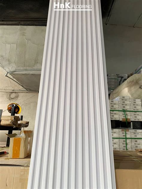 Fluted Wall Panel Code White Selangor Malaysia Vinyl Floor Pvc