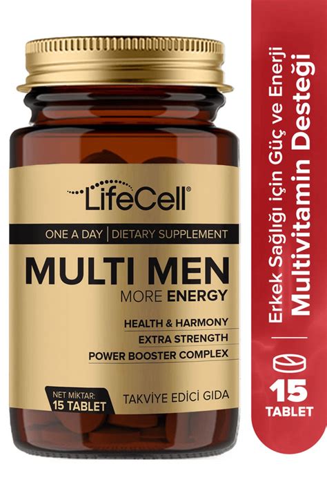 Lifecell Multı Men Power Booster Complex Multimen More Energy