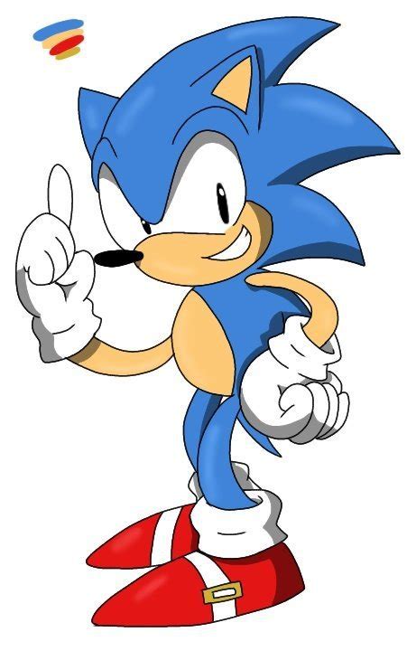 Classic Sonic Design Sonic The Hedgehog Amino