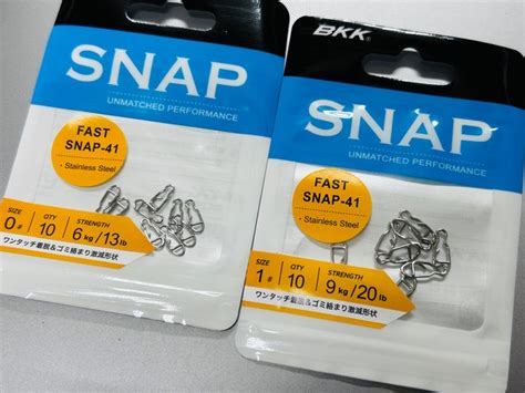 Bkk Fast Snap 41【ファストスナップ41】 Fishing Tackle Blue Marlin