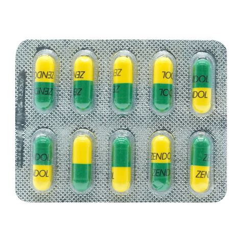 Zendol 100mg Capsule Price Uses Side Effects Composition Apollo