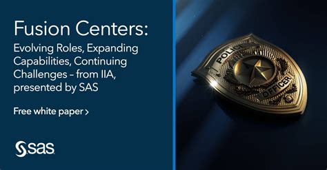 Fusion Centers Evolving Roles Expanding Capabilities Continuing