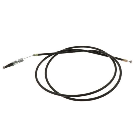 130cm Lawn Mower Throttle Pull Cable Metal Black T Grandado