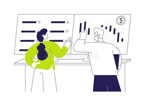 Stock Market Predictions Abstract Concept Vector Illustration Stock