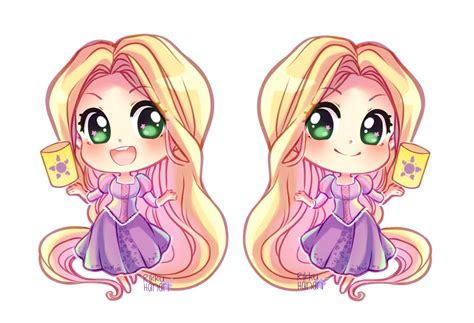 Principessa Disney Chibi Rapunzel