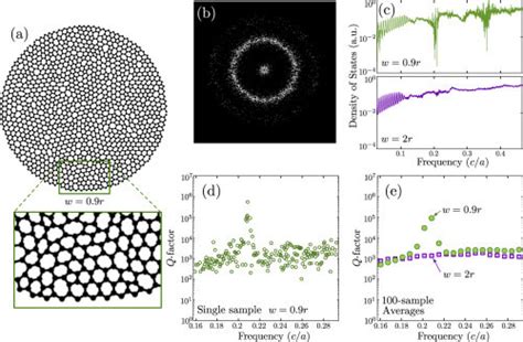A Schematic Of A Disordered Connected Lattice Consisting Of