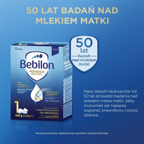 Bebilon 1 Z Pronutra Advance Od Urodzenia 1000 G Cena Apteka