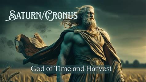 The Mythology Of Saturn Cronus The God Of Time And Harvest Miss
