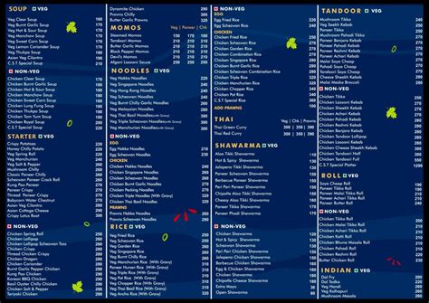 Cst Delicious Food Ic Menu Menu For Cst Delicious Food Ic Borivali West Western Suburbs Mumbai