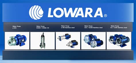 บริษัท พีเอชเอ ออโตเมชั่น ตัวแทนจำหน่าย Lowara Water Pump