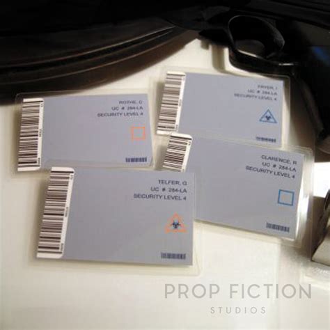 Resident Evil Prop Umbrella Corporation Cosplay Security Pass Card