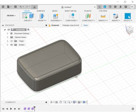 Cannot Create A Box Form With More Than 6 Faces Cannot Edit The Form