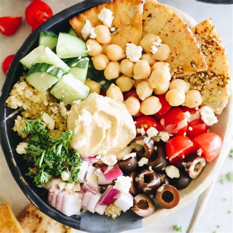 Freshii Mediterranean Bowl Mediterranean Quinoa Bowl • Fit Mitten
