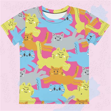 Feline Flight Crew Tee Kitty Canvas