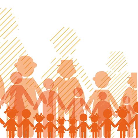 Premium Vector City Crowd Background