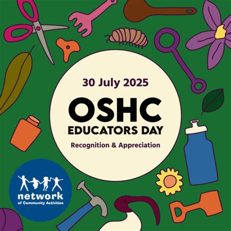 Oshc Educators Day Resources Network Of Community Activities