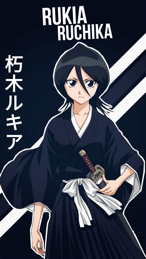 Rukia Ruchika Wallpaper Anime Character Names Bleach Rukia Bleach