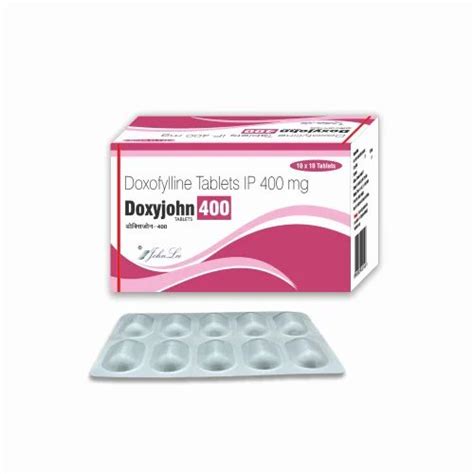 Doxofylline Tablet Ip 400 Mg At Rs 84stripe In Thane Id 2853179572697