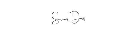74 Sunnil Dutt Name Signature Style Ideas New Online Signature