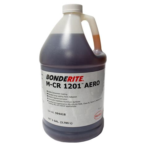 Bonderite M Cr 1201 Alodine Aluminum Conversion Coating 3785 Litres