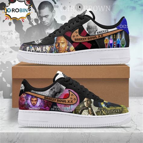 Premium Chris Brown Air Force Sneaker Robinplacefabrics
