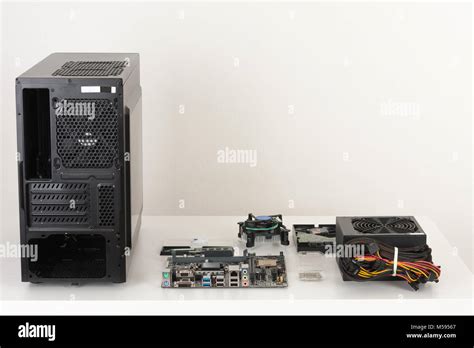 New Components Hardware For Building Desktop PC PC Case Motherboard Processor Power Supply