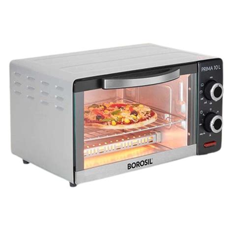 Borosil Prima 10 Liters Oven Toaster Grill Grey Nikshan Online