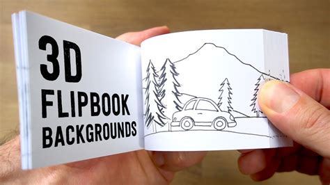How To Make 3d Flipbook Backgrounds Parallax Effect Flip Book Flip