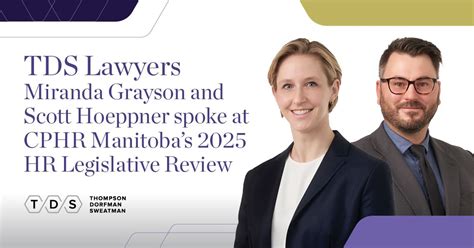 Tds Lawyers Miranda Grayson And Scott Hoeppner Were Honoured To Share