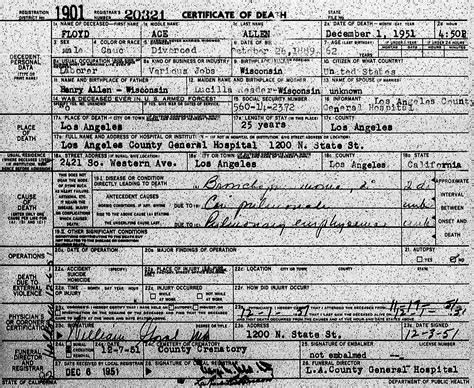Floyd Acey Allen 1889 1951 Find A Grave Memorial